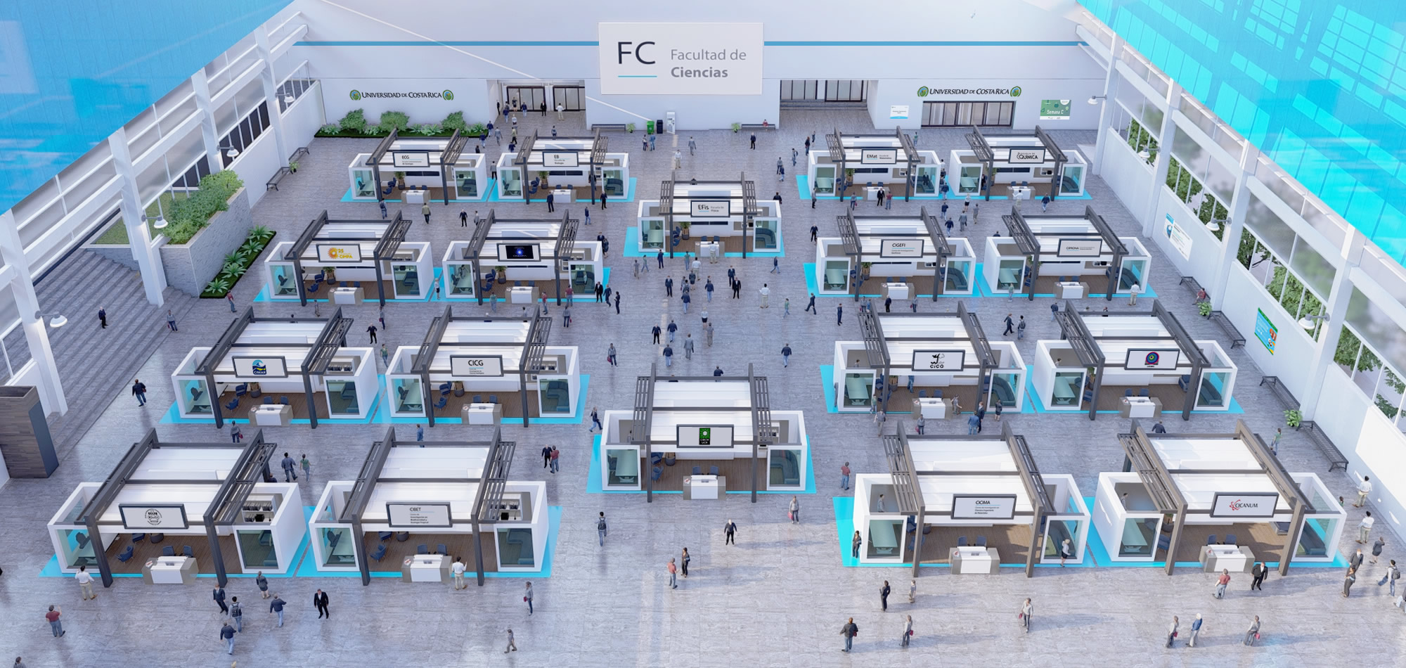 VISTA DE STANDS – Feria Virtual Ciencias Básicas UCR
